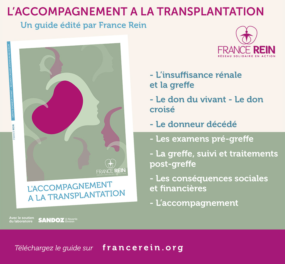 L'accompagnement à la transplantation - Un nouveau guide France Rein ...